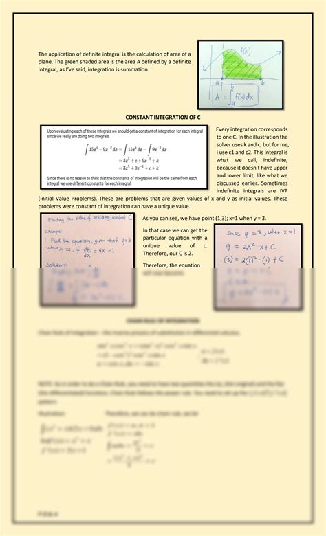 Image result for Basic Integration Rules and Formulas