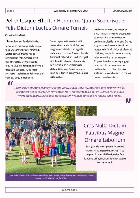 Image result for School Article Example