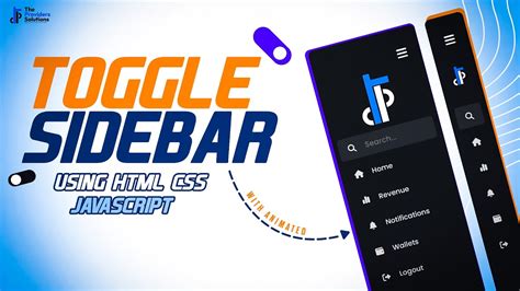 Image result for How to Make Toggle Sidebar HTML