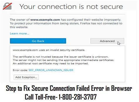 Image result for Fix Secure Connection Failed