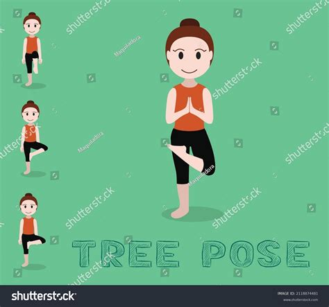 Image result for Tree Pose Tutorial