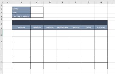 Image result for Interactive Calendar Excel