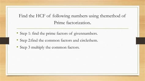 Image result for HCF and LCM Examples
