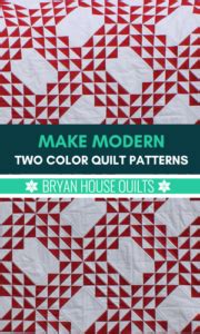 Image result for Simple Two-Color Quilt Patterns