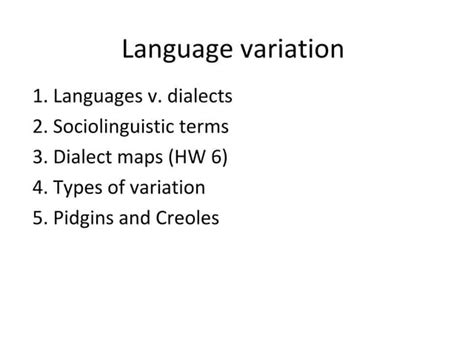 Image result for Language Variation
