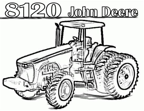 Image result for Tractor Color Pages