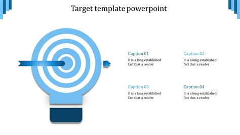 Simple Target PowerPoint Template and Google Slides