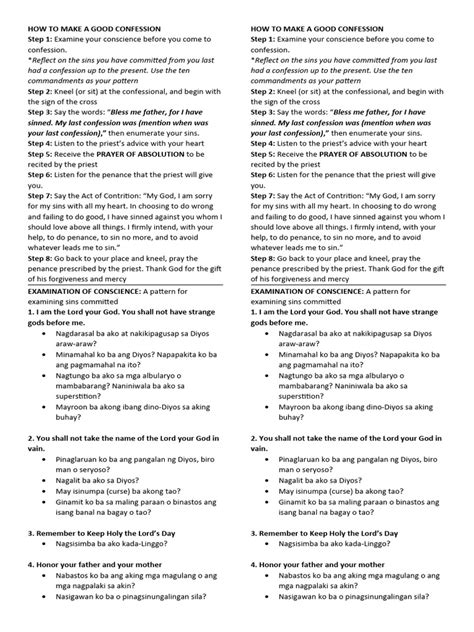 Image result for Step by Step Confession Guide