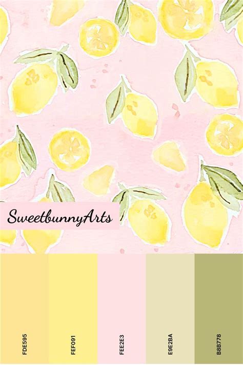 Image result for Lemon Color Swatch