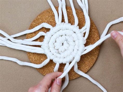 Image result for Macrame Coasters Tutorial