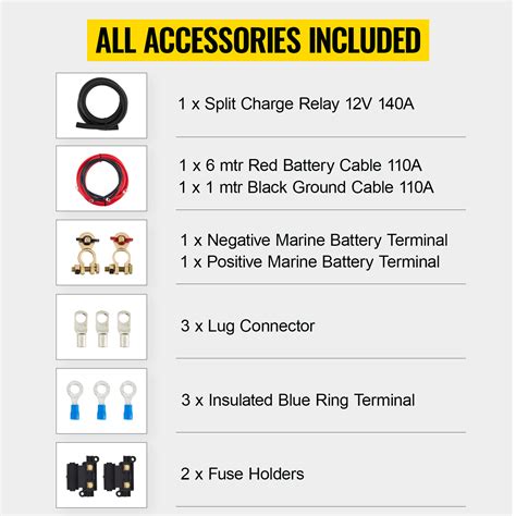 Image result for Split Charge Relay Kit