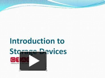Image result for Storage Device Introduction