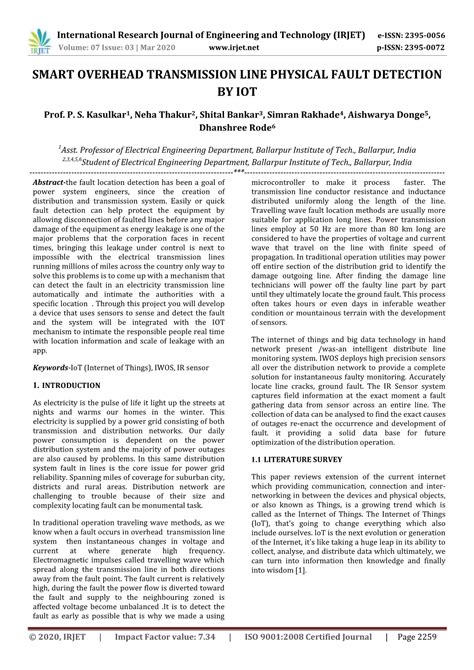Image result for Overhead Line Fault Detection