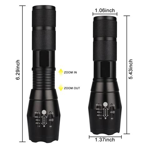 Image result for T6 LED Flashlight