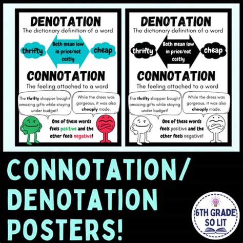 Image result for Connotation Poster