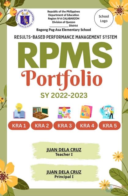 Image result for RPMS Portfolio Tips