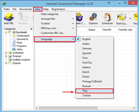Image result for IDM Language Setting
