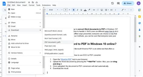 Image result for How to Convert Word to PDF Using Laptop