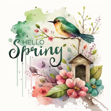 Image result for Hello Spring Paint