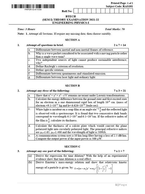 Image result for Engineering Physics Sem 1