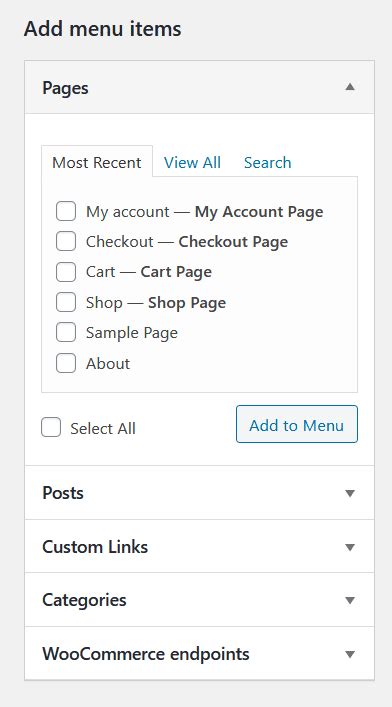 Image result for How to Add Menu in WooCommerce