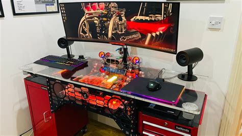 Image result for Built in Computer Desk