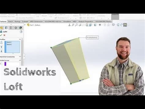 Image result for SolidWorks Clam Shell Loft