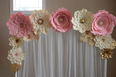 Image result for DIY Paper Flower Backdrop