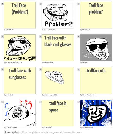 Troll Face (Problem?) - Drawception