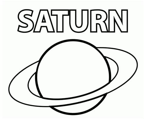 Image result for Saturn Drawing Easy Coloring