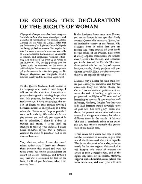 Image result for 1791 Olympe De Gouges