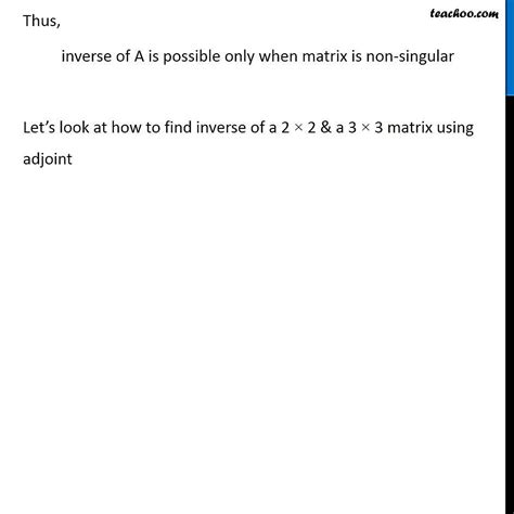 Image result for Inverse Matrix Example