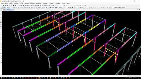 Image result for SAP2000 Steel Struss Design Tutorial