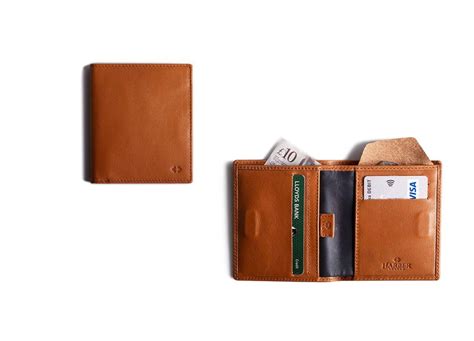 Leather Bifold Wallet with RFID Protection by Harber London