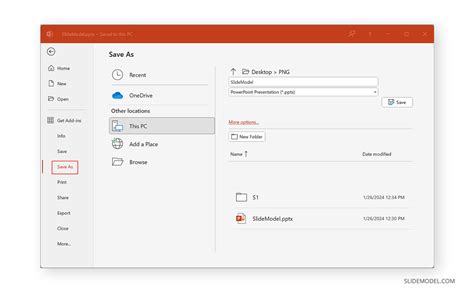 Image result for How to Change File Type PowerPoint