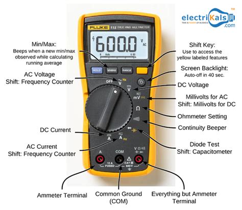 Image result for Multimeter Capacitance Setting