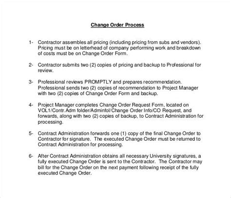 Image result for Manufacturing Change Order Process