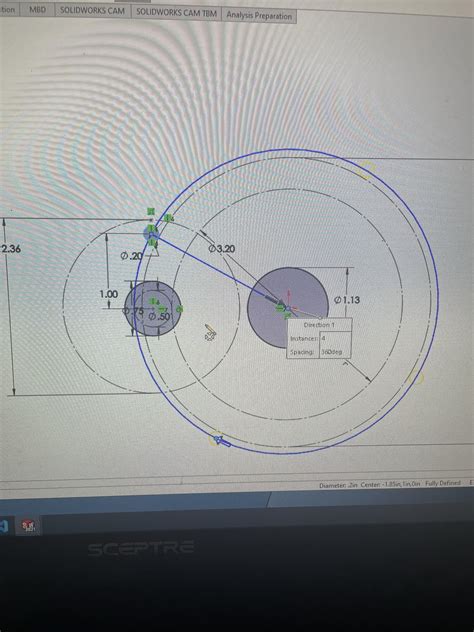 Image result for Circular Pattern SolidWorks