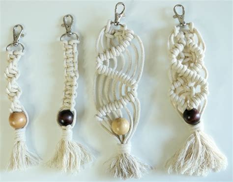 Image result for Macrame Keychain Instructions for Beginners