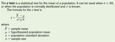 Image result for Examples of When to Use Sample Z Test