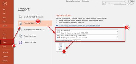Image result for How to Convert PowerPoint to Video