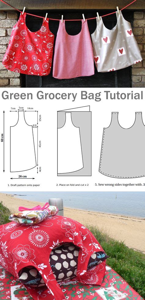 Image result for Simple Bag Sewing Pattern