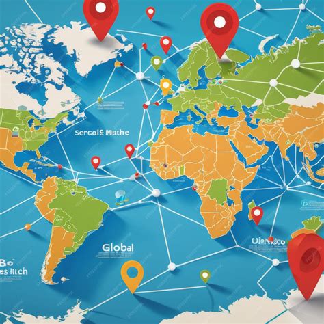 Image result for Global Network Connection World Map