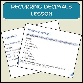 Image result for Recurring Decimal
