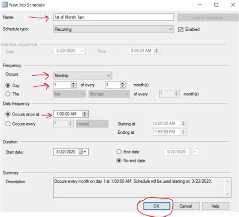 Image result for SQL Job Schedule