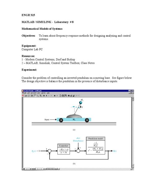Lab 8 | PDF | Control Theory | Cybernetics