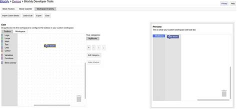 Image result for Blockly Developer Tools