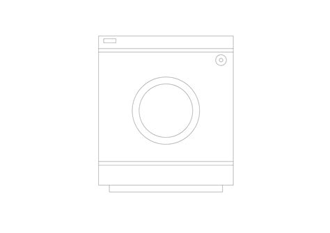 Image result for Washing Machine CAD Block