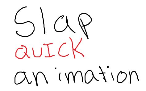 Image result for Slap Animation