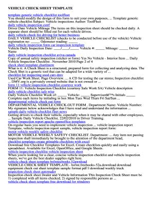 Image result for Vehicle Check